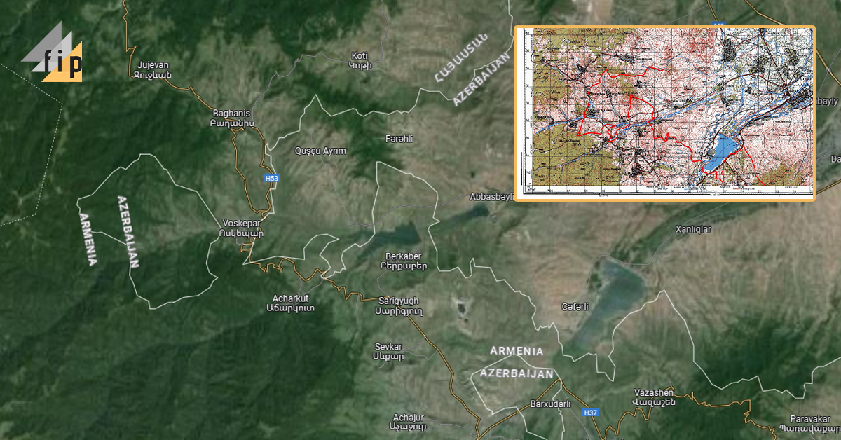 Google Maps and General Staff maps of 1976 match in the areas subject ...